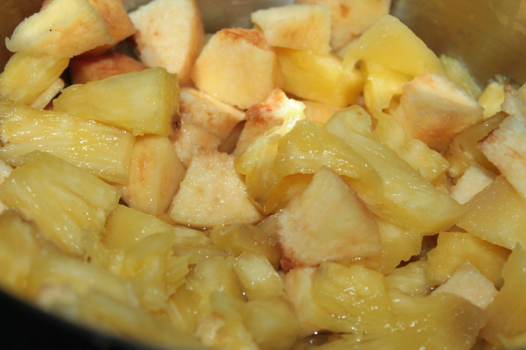 Compote Ananas au Coing - Mes P'tits Biscuits Gourmands et Autres Délices