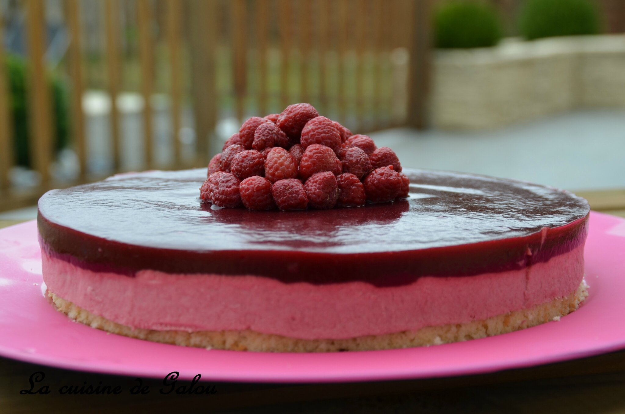 BAVAROIS FRAMBOISES - La cuisine de Galou