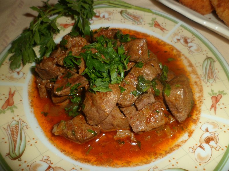 Kebda Mechermla " foie épicé" - Epices, Délices Et Gourmandises